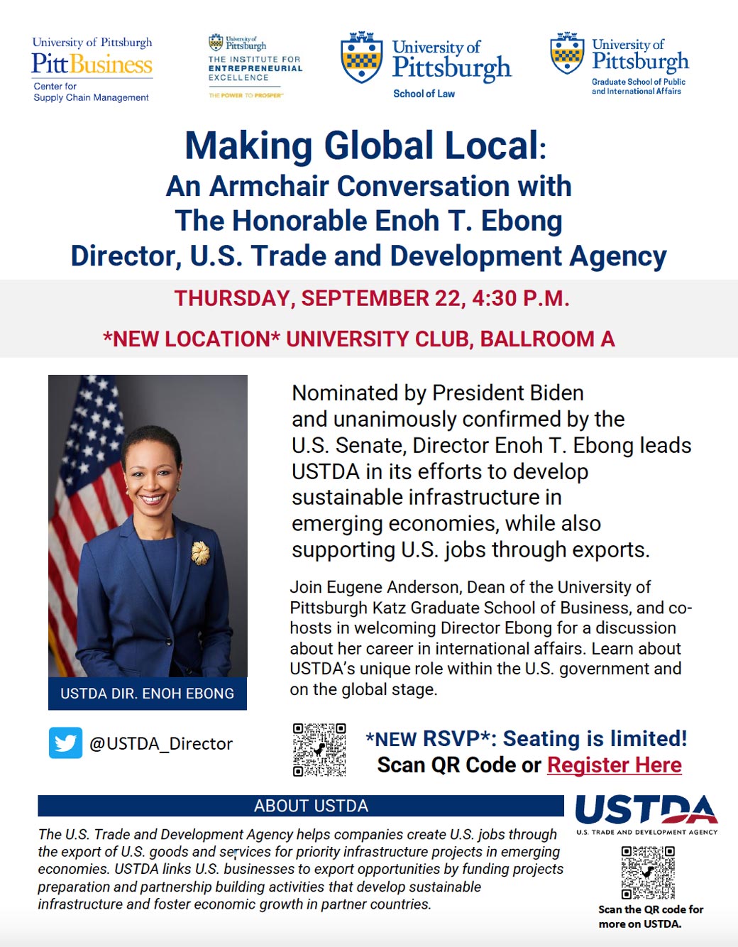 Making Global Local: An Armchair Conversation w/ the U.S. Trade and ...